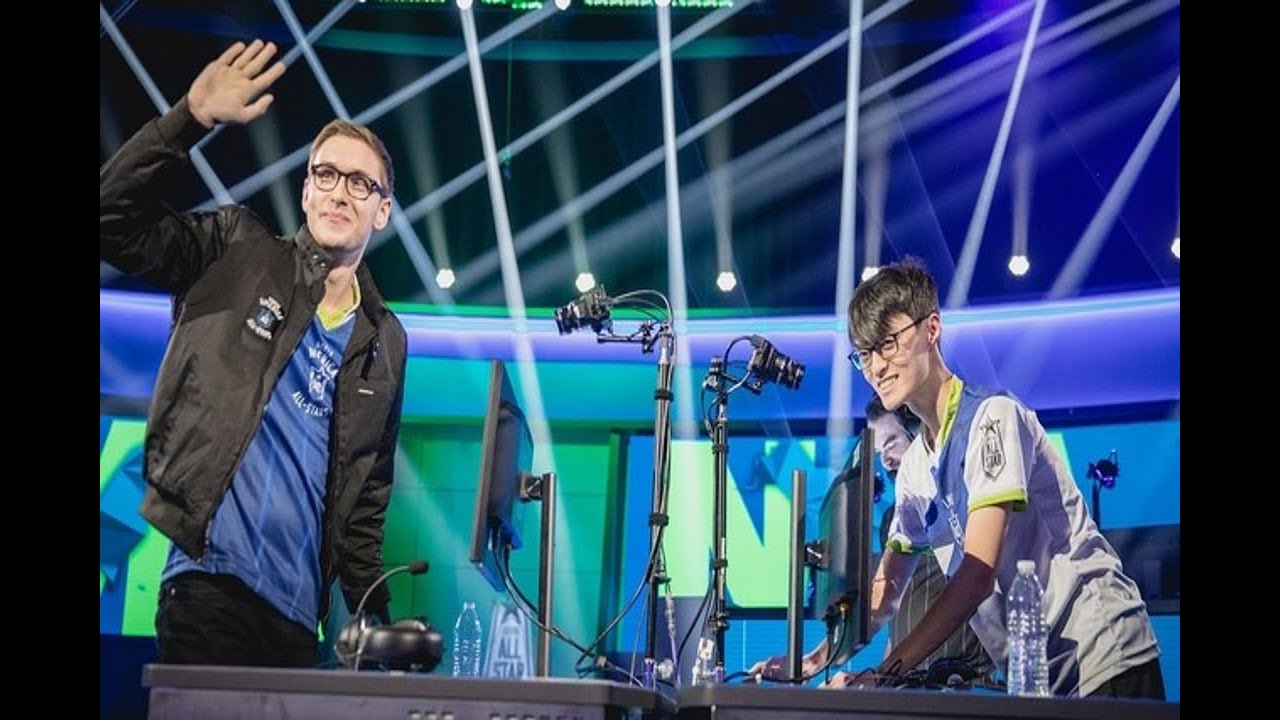 LOL明星賽》不打不相識！ JT FoFo與北美Bjergsen成為好朋友 - YouTube