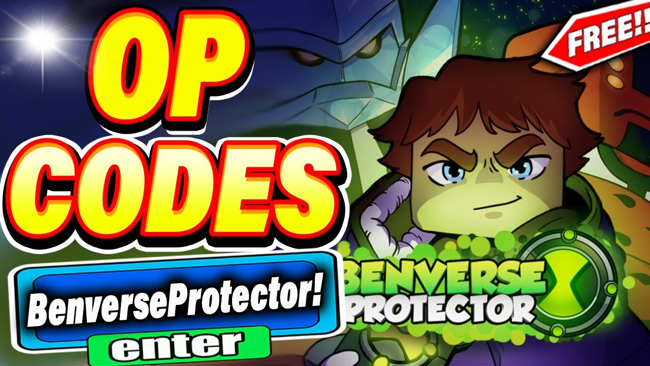 ALL NEW *SECRET CODES* IN ROBLOX BENVERSE PROTECTOR (new codes in ...
