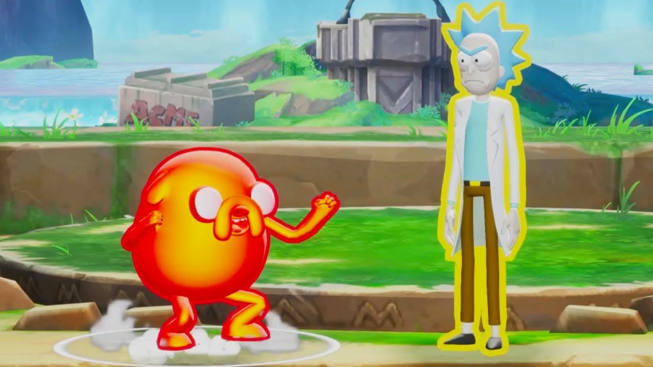 MultiVersus - Rick (Rick and Morty) and Jake Unique Interactions HD ...