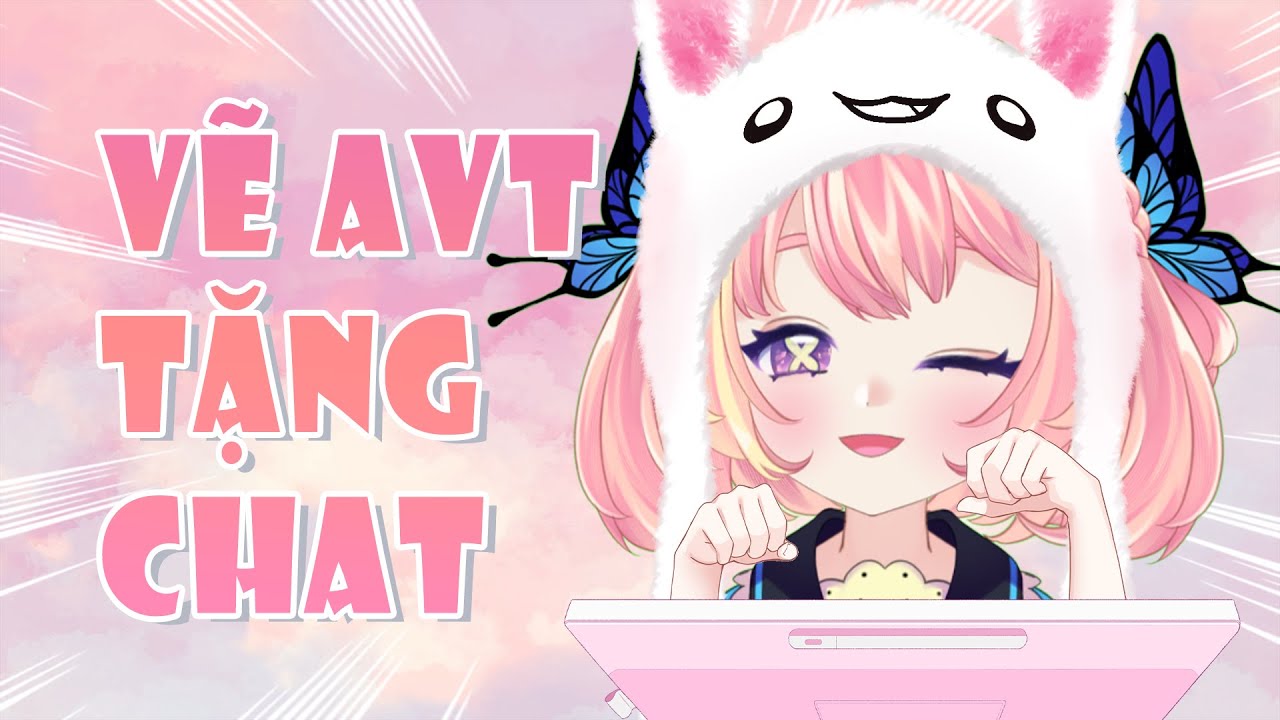 QUAY GACHA VẼ AVT TẶNG CHAT!!!! - YouTube