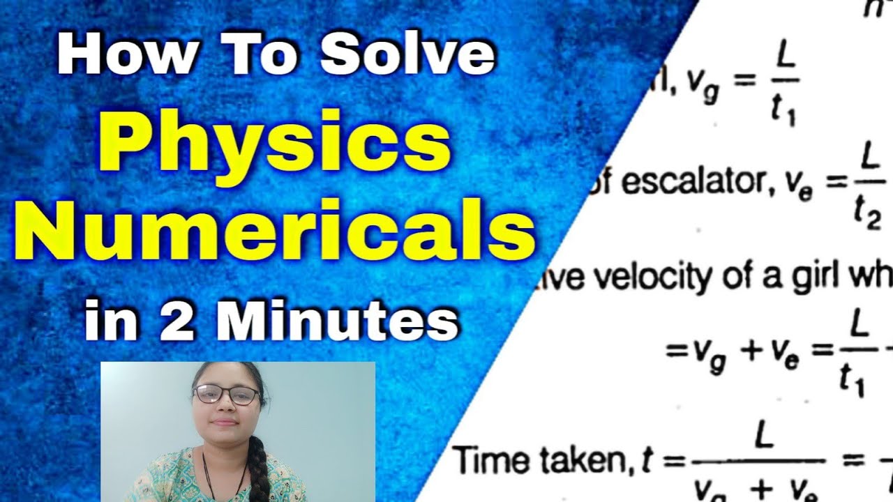 How to Approach Physics Numericals !! Neet Selection Series #2 🎯 - YouTube