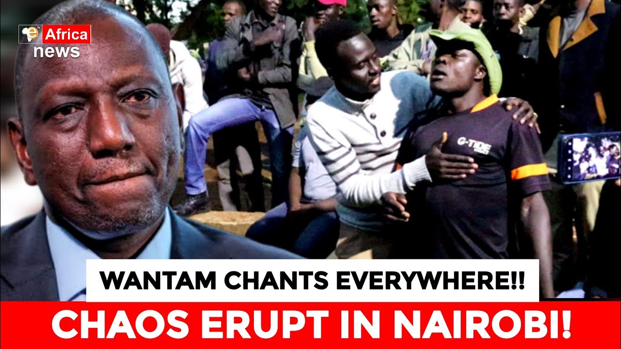 SHOCKING‼️: CHAOS ERUPT AS GEN-Z CHANT 'WANTAM' & 'RUTO MUST GO' AFTER ...
