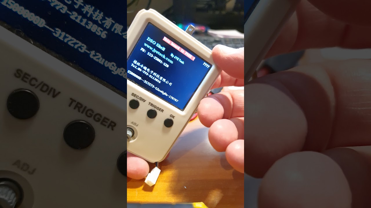 DSO Shell 150 firmware update solution fake - YouTube