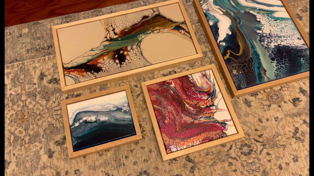 #20 How to/Tutorial for Making a Floating Frame for Canvas - YouTube