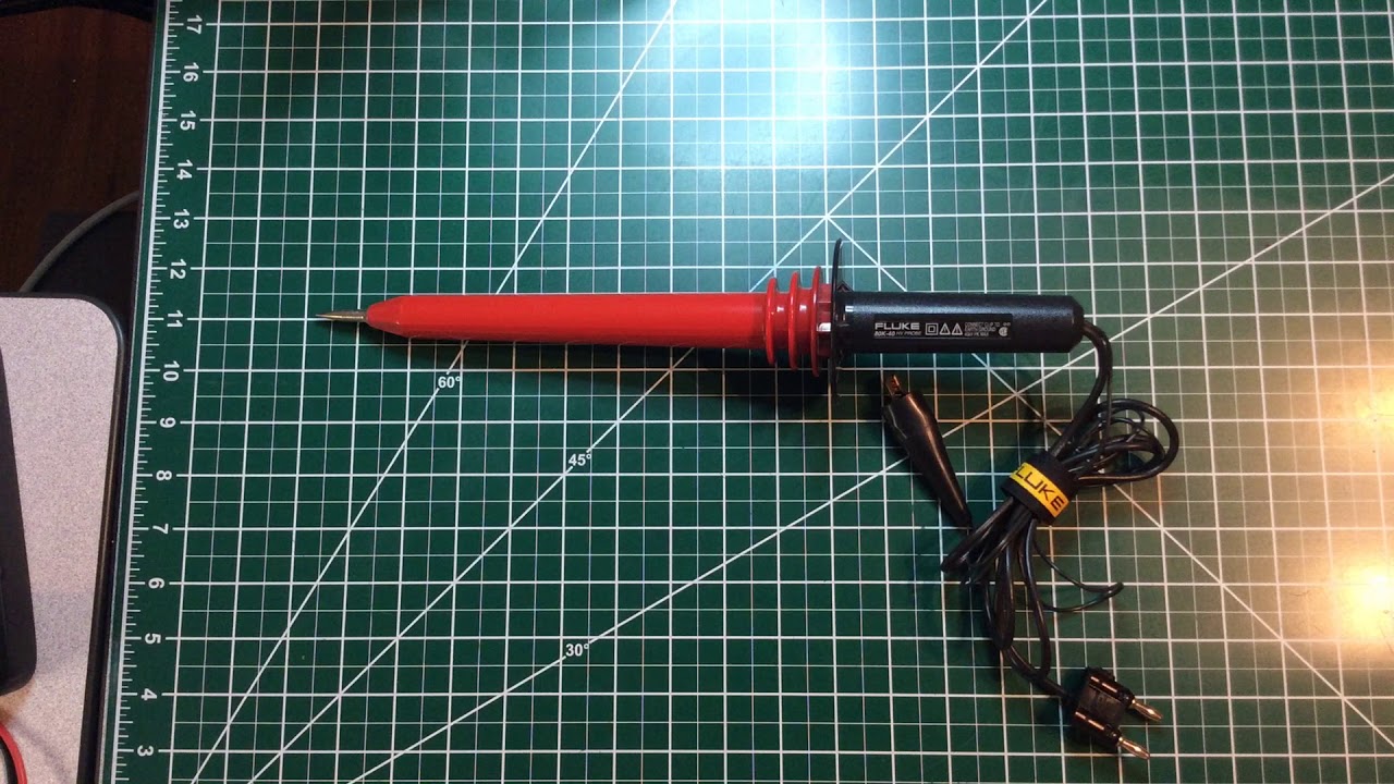 FLUKE 80K-40 High Voltage Probe ( Mini Review ) - YouTube