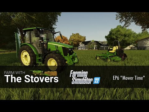 S1 - E6 | NEW BEGINNING | Bloomfield "Mower Time" - #farmingsimulator22 ...