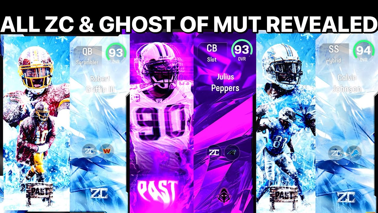 ALL ZERO CHILL & GHOST OF MUT PLAYERS PART 3 REVEALED MADDEN 25 #shorts ...