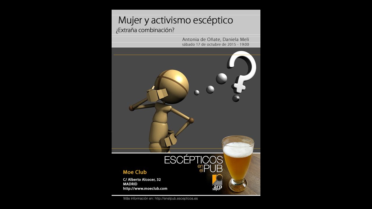 Antonia de Oñate y Daniela Meli en Escépticos en el Pub Madrid - 17/10 ...