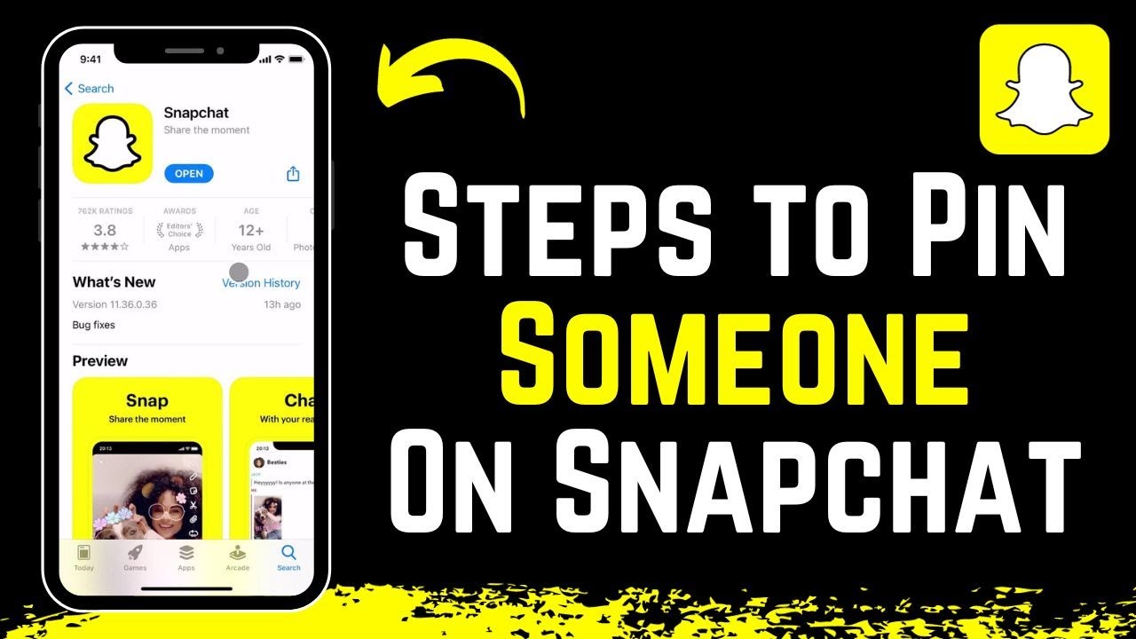 How To Pin Someone On Snapchat ! - YouTube