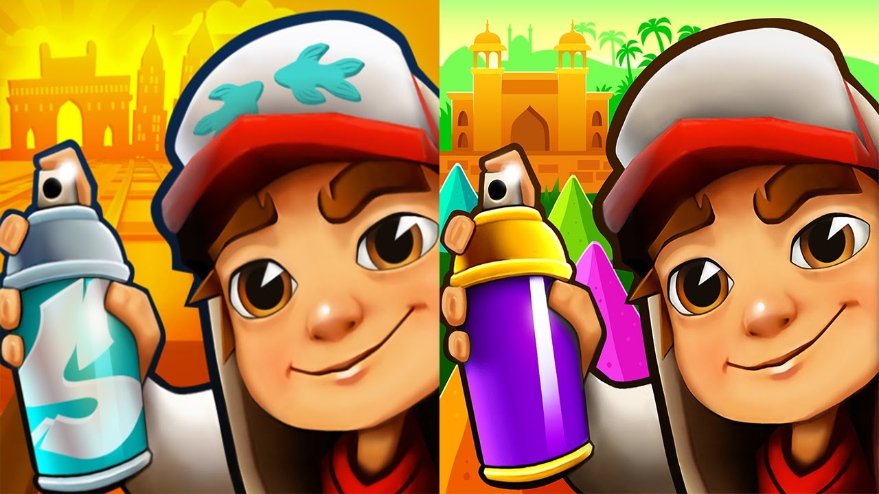 Subway Surfers Mumbai 2021 VS Subway Surfers Mumbai 2018 - YouTube