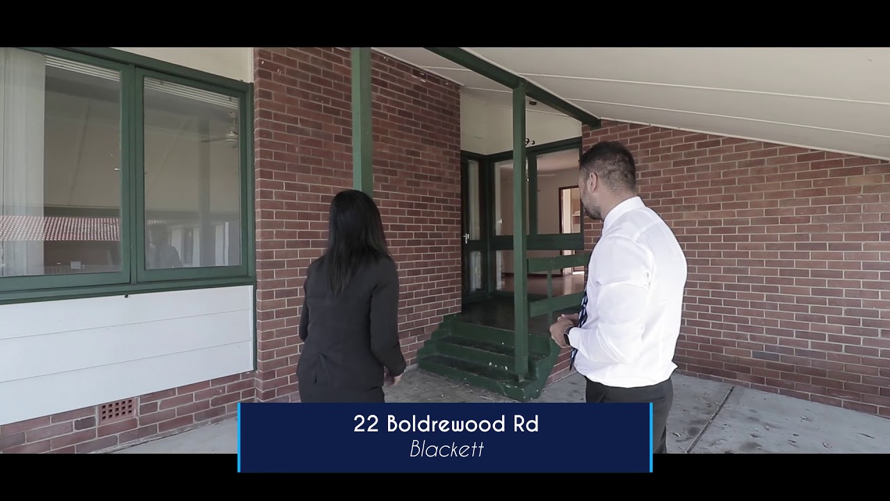 22 Boldrewood Road, Blackett | Just Listed by Team Lua Funaki - YouTube