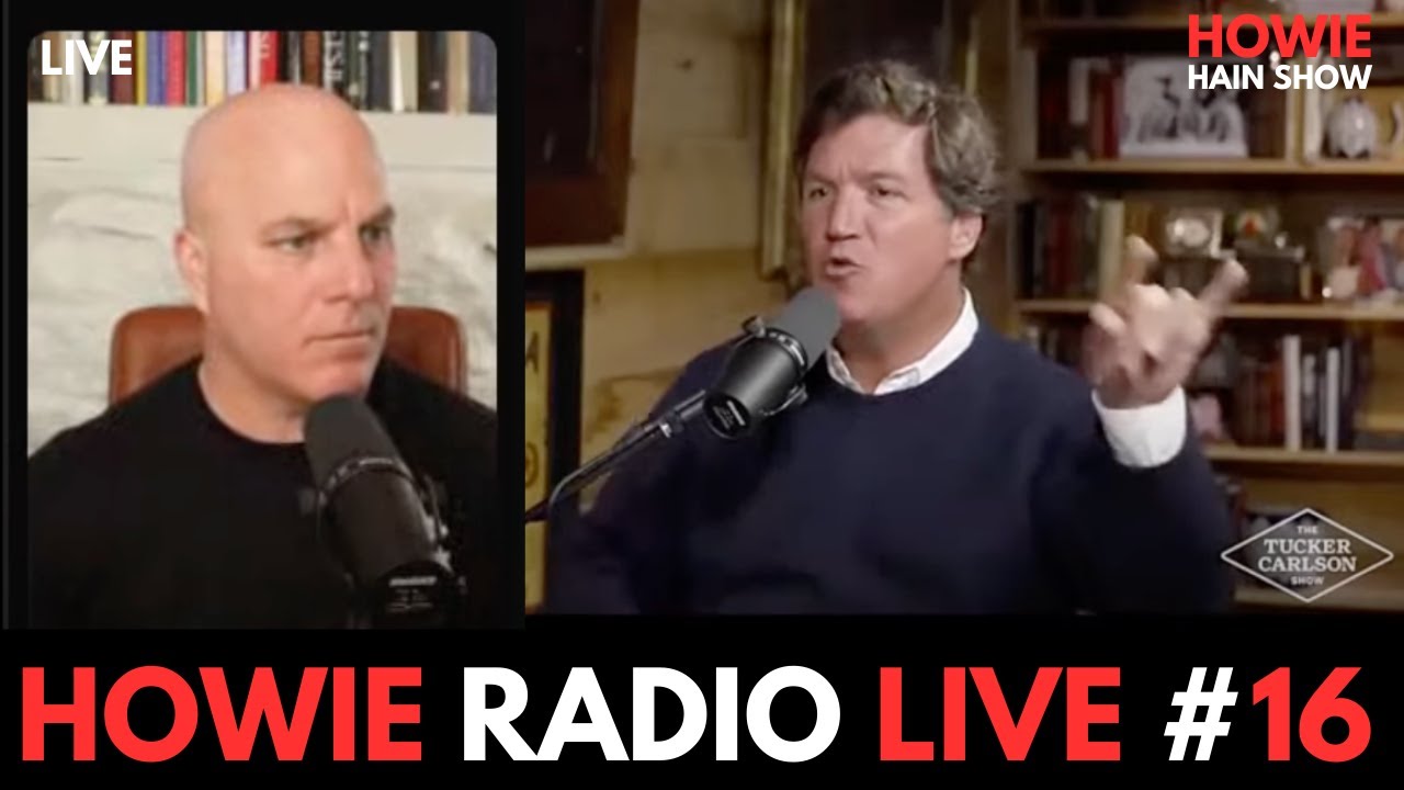 Howie Radio Live #16: Peter Thiel, Apocalypse, Wildfires, Newsom, Bass ...