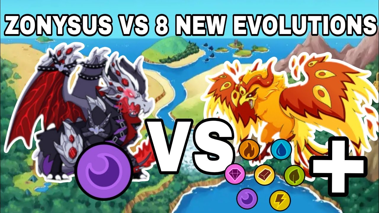 Zonysus VS 8 New Evolutions | Dynamons World - YouTube