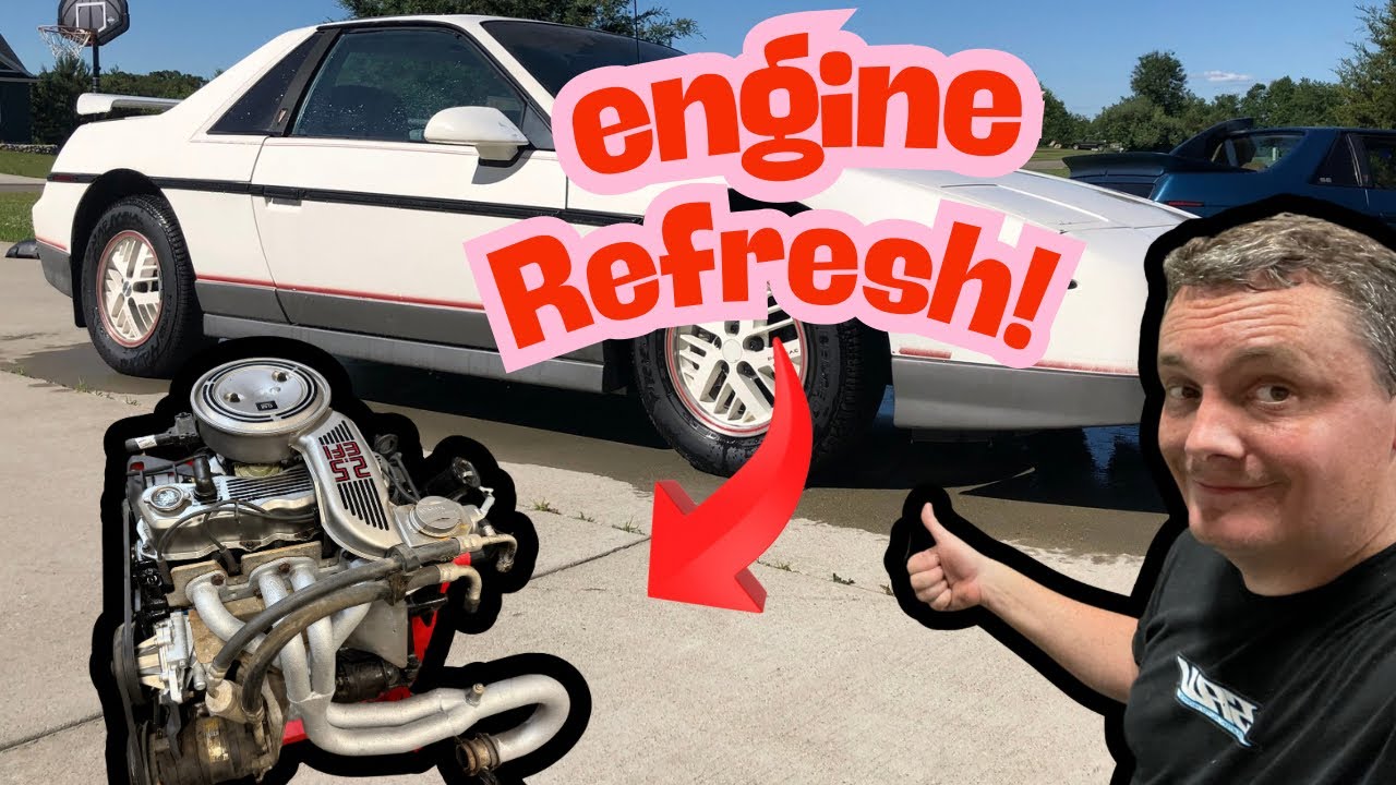 Indy Fiero Restoration: Subframe and engine restoration! - YouTube