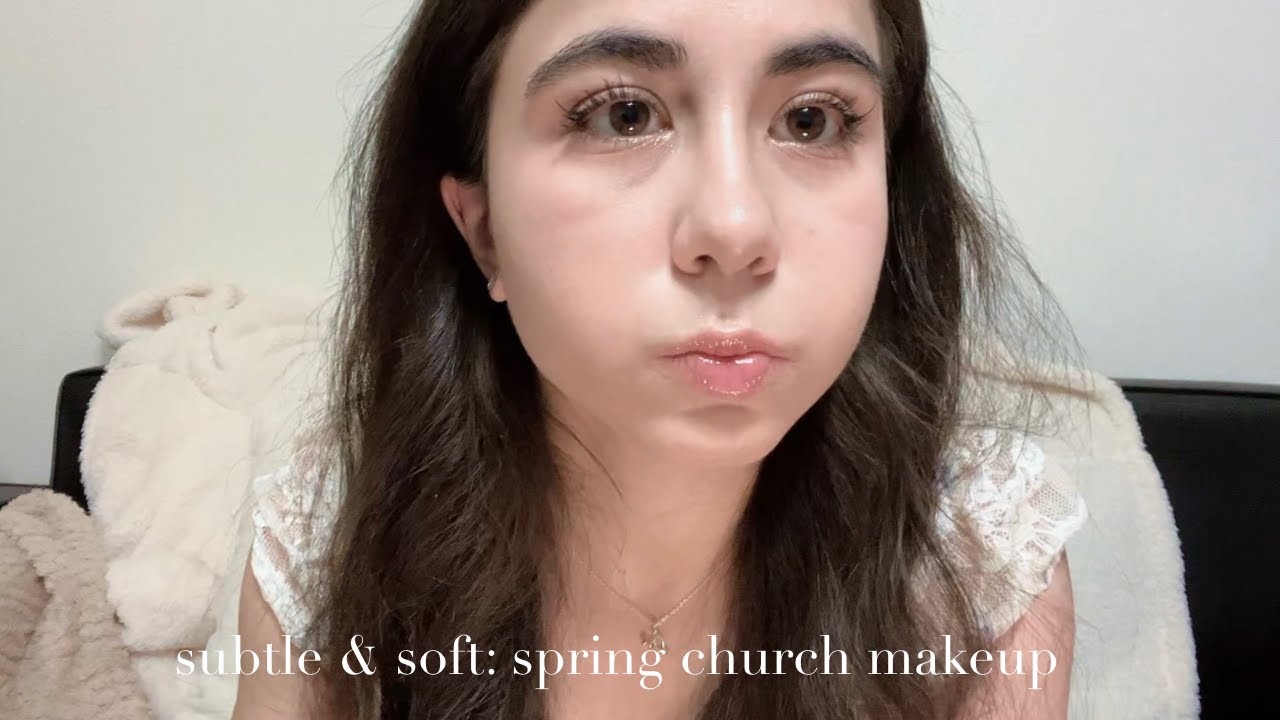 Subtle & Soft: spring church makeup - YouTube