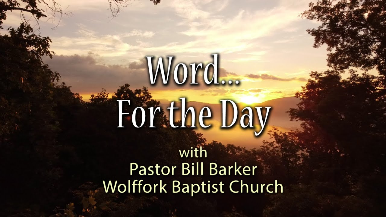 Word for the Day December 01 - YouTube