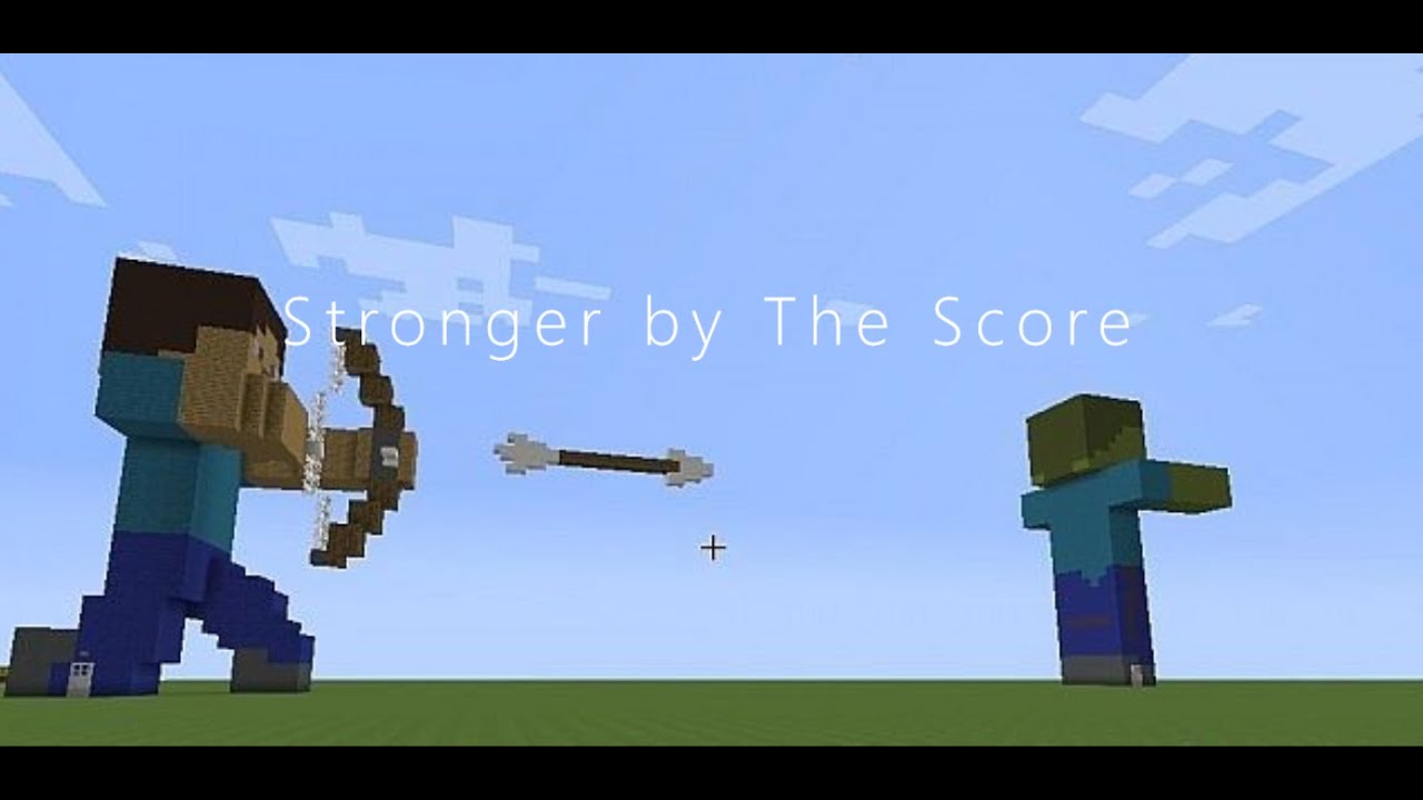 Stronger by The Score ♫ A Minecraft Music Video - YouTube