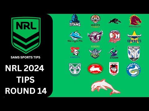 NRL Round 14 tips 2024 - YouTube