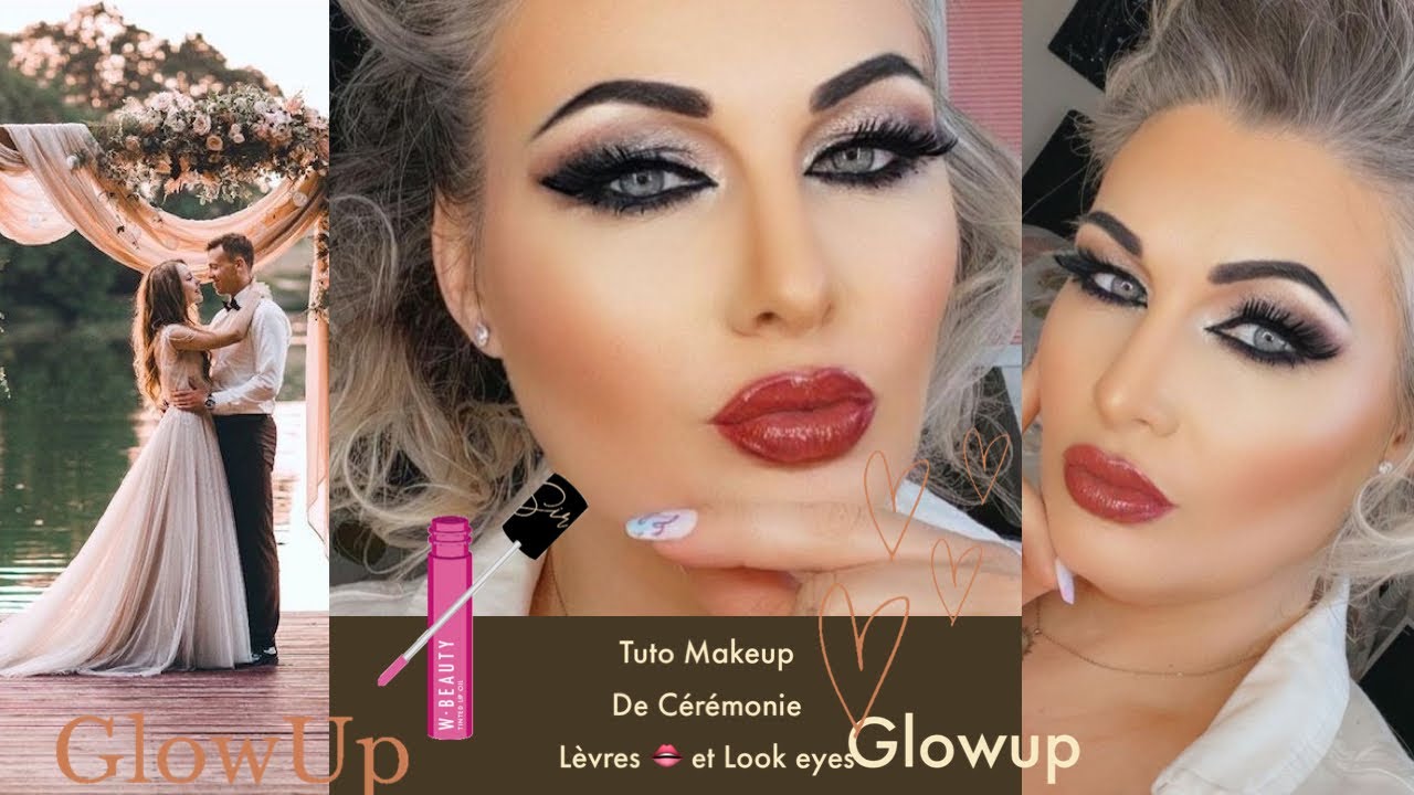 Tuto Makeup Cérémonie 🕊️💍Lips and eyes #chrysalideenjoymakeup # ...