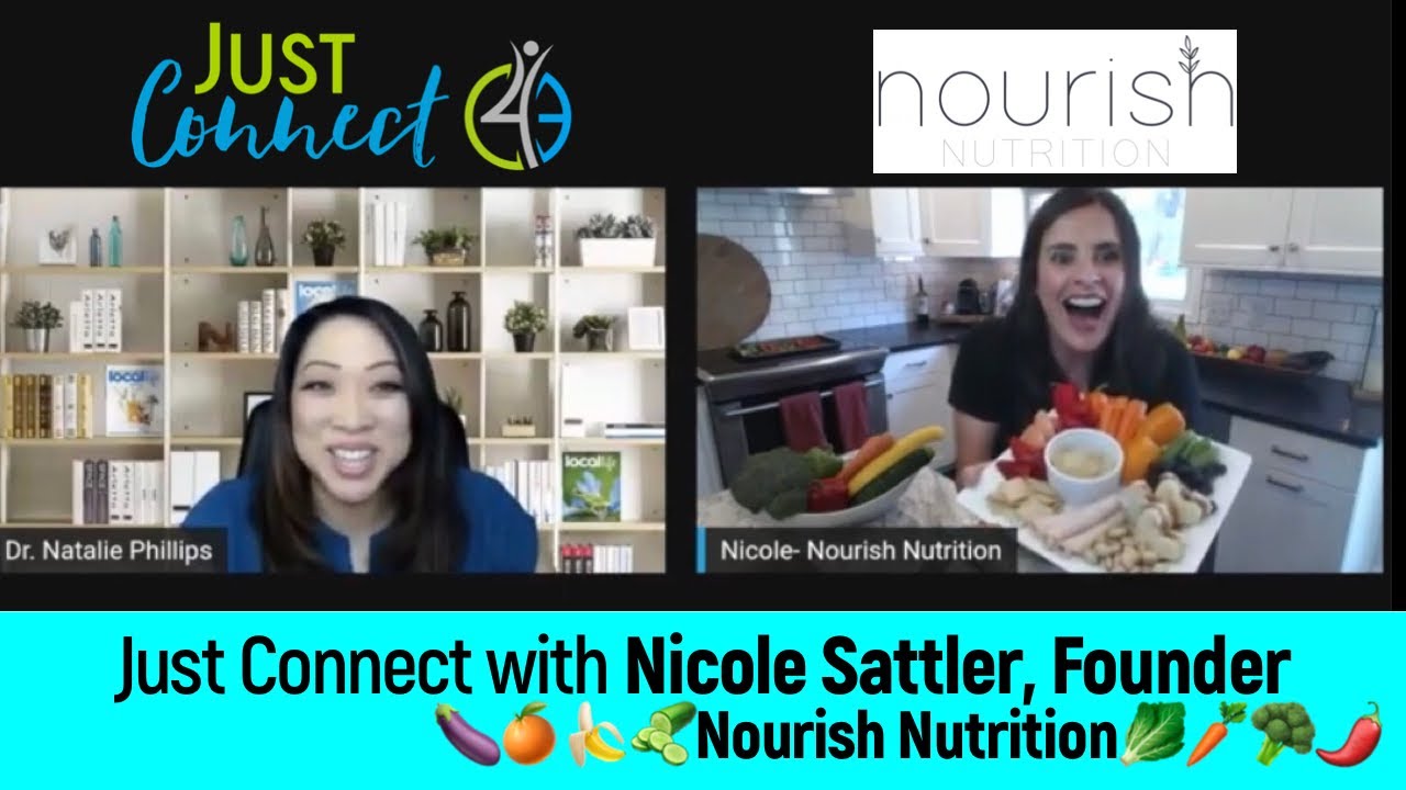 Just Connect with Nicole Sattler of Nourish Nutrition - YouTube