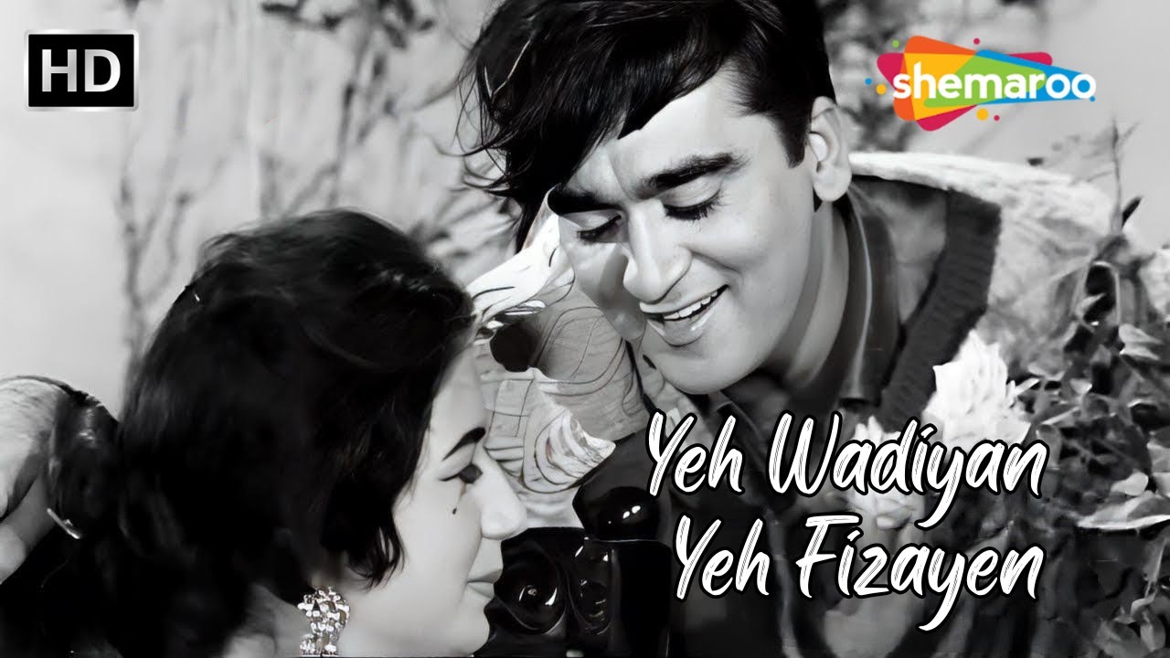 Yeh Wadiyan Yeh Fizayen | Mohd Rafi Hit Songs | Sunil Dutt, Nanda | Aaj ...