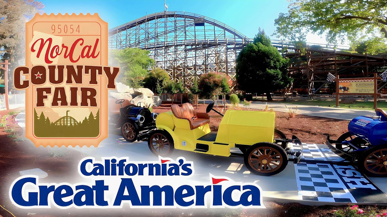 NorCal County Fair Media Event | California's Great America | Vlog 2023 ...