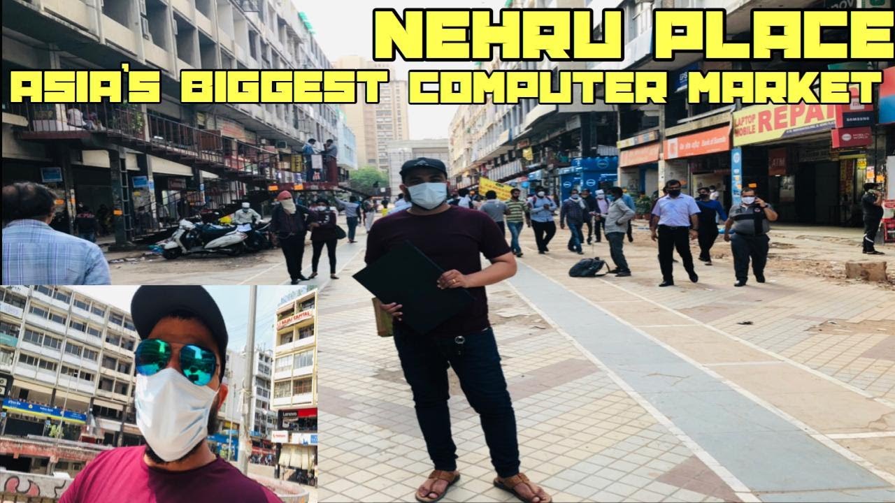 Nehru Place | Asia Biggest computer Market | Laptop Upgrade - YouTube