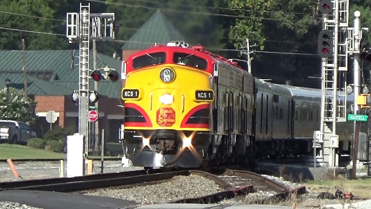 Norfolk Southern 089 Westbound KCS OCS! Austell,Ga 08-22-2019© - YouTube