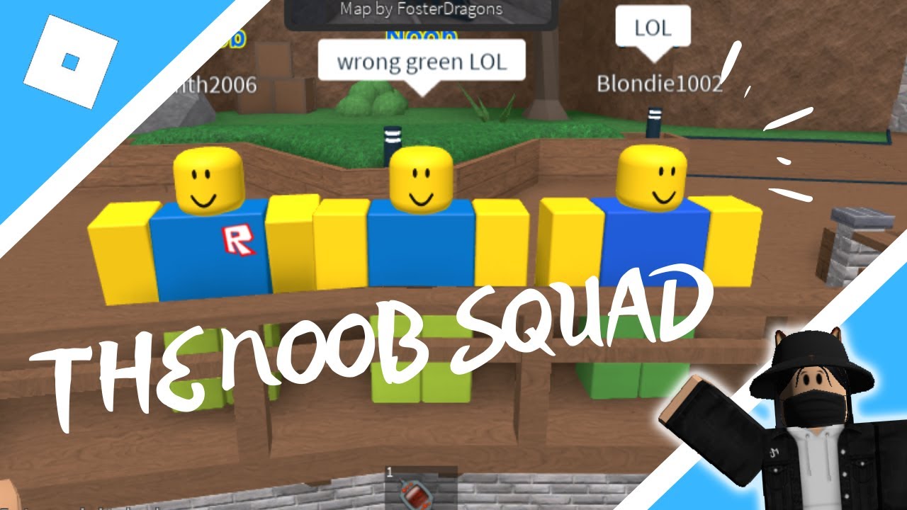 THE NOOB SQUAD PLAY - ft. Itz.Iris (Roblox Epic Minigames) - YouTube