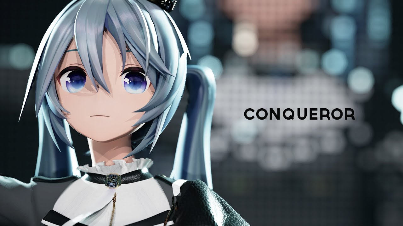 【MMD】Conqueror - IA / YYB miku Crown Knight - YouTube