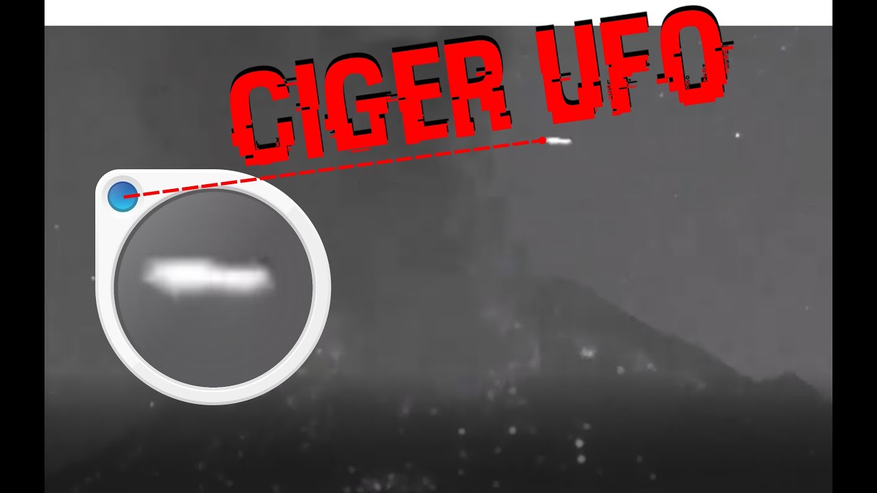 UFO Over Mexico Popocatépetl, went pass through Volcano Eruption | At 9 ...