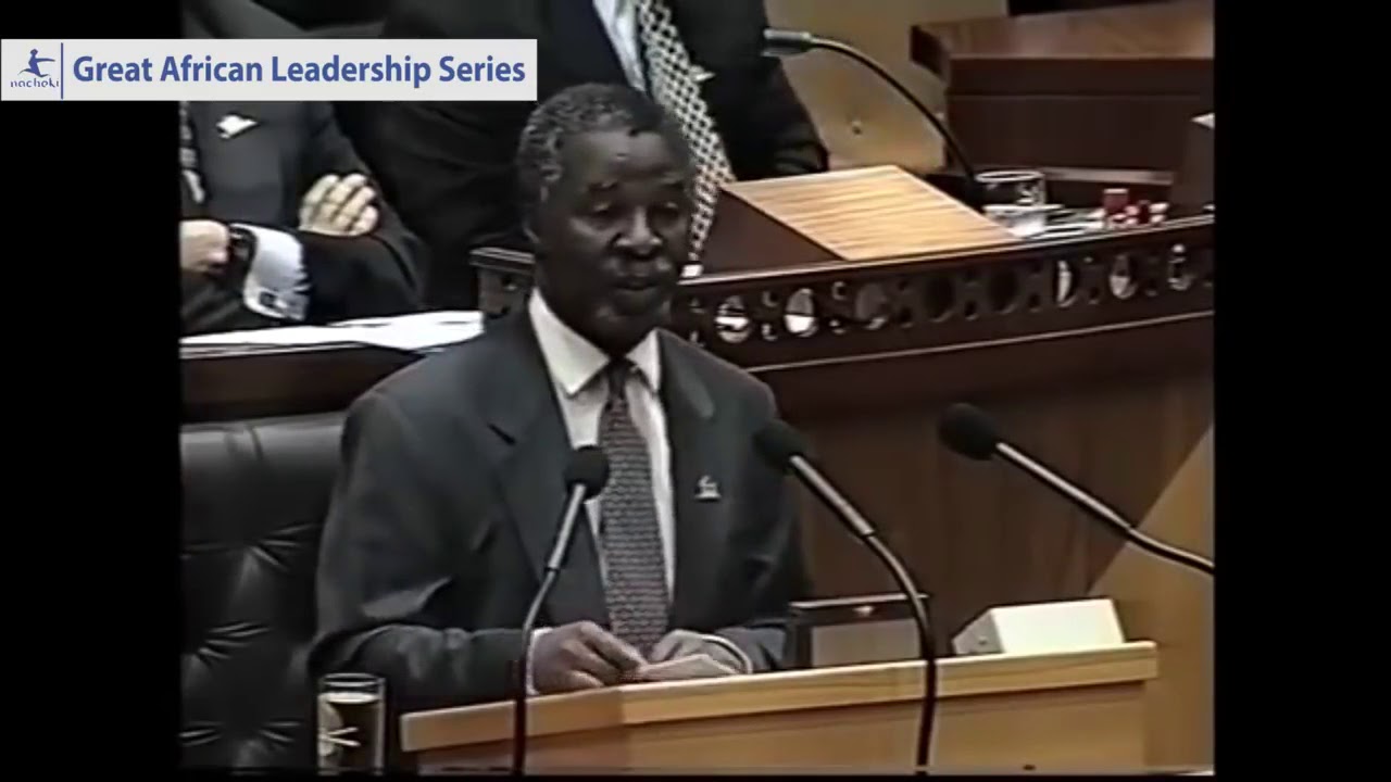 I Am An African Speech By Thabo Mbeki Will Make You Proud To Be African ...