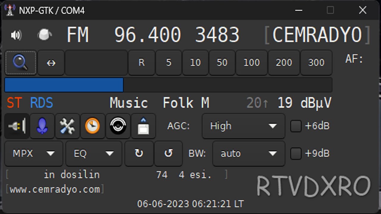 FM DX Extra Long Band Scan in Bucharest azimuth Turkey - YouTube