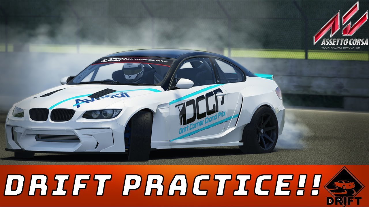 Assetto Corsa \ Having fun practicing drifting \ DCGP BMW E92 - YouTube