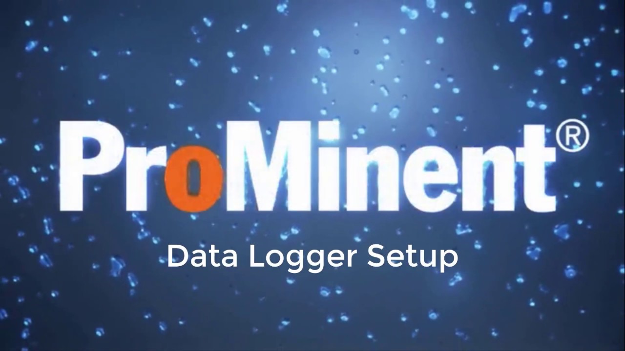 ProMinent DACb - Data Logger Setup - YouTube