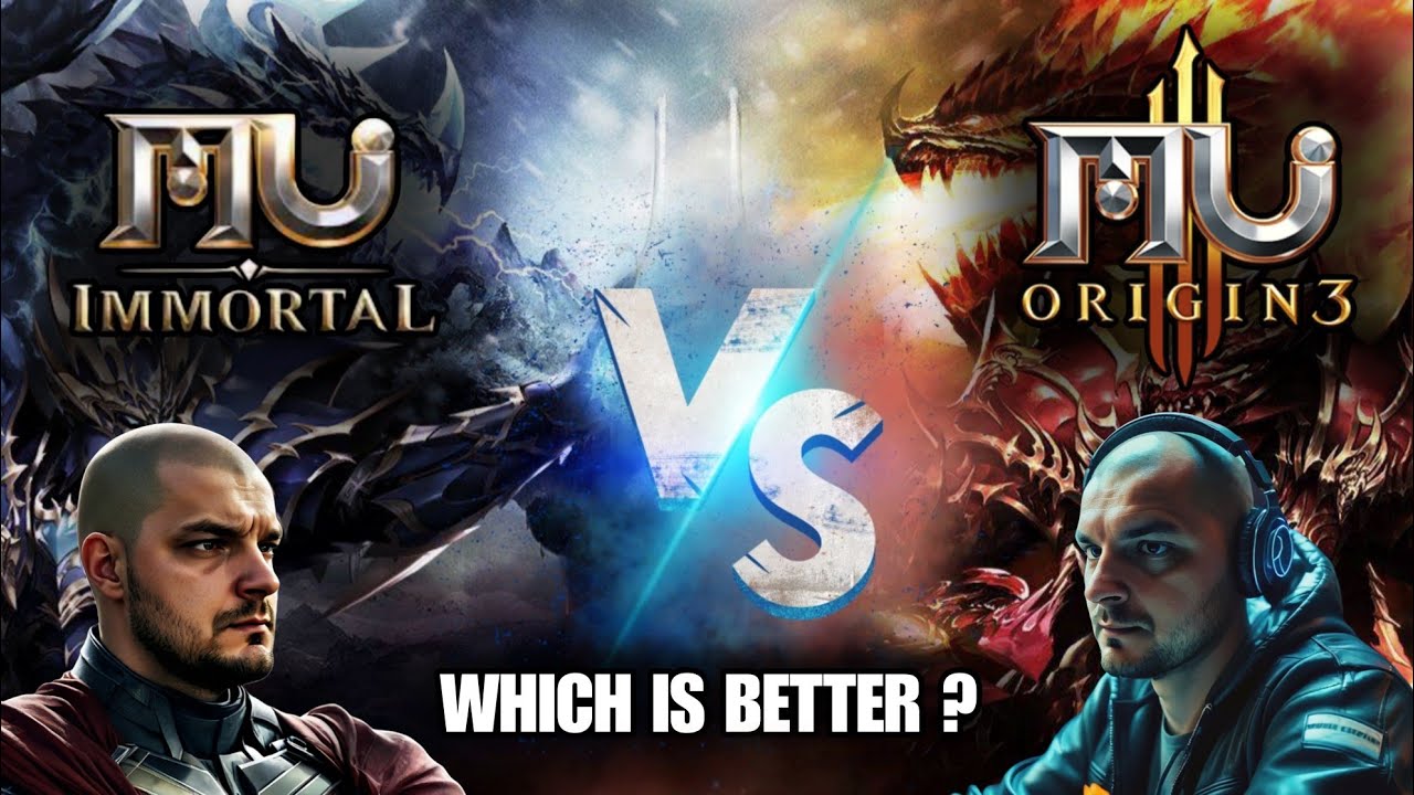 MU Immortal vs MU Origin 3 — Which MMORPG is WORTH Playing in 2025?! 🔥 ...