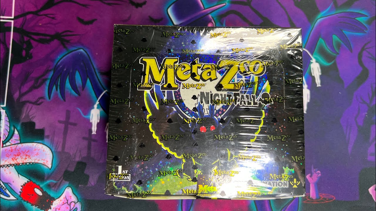 Metazoo : Nightfall booster box opening - YouTube