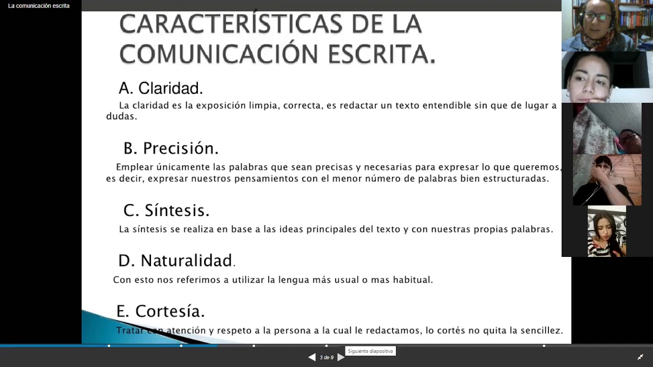 TÉCNICAS DE COMUNICACIÓN ESCRITA - YouTube