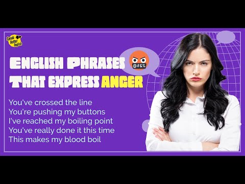 English Speaking Practice: 90 Phrases to Express Anger Like a Native ...
