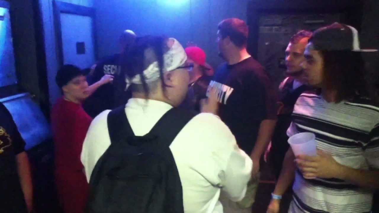 Guy Choked out during Hopsin show!!! - YouTube