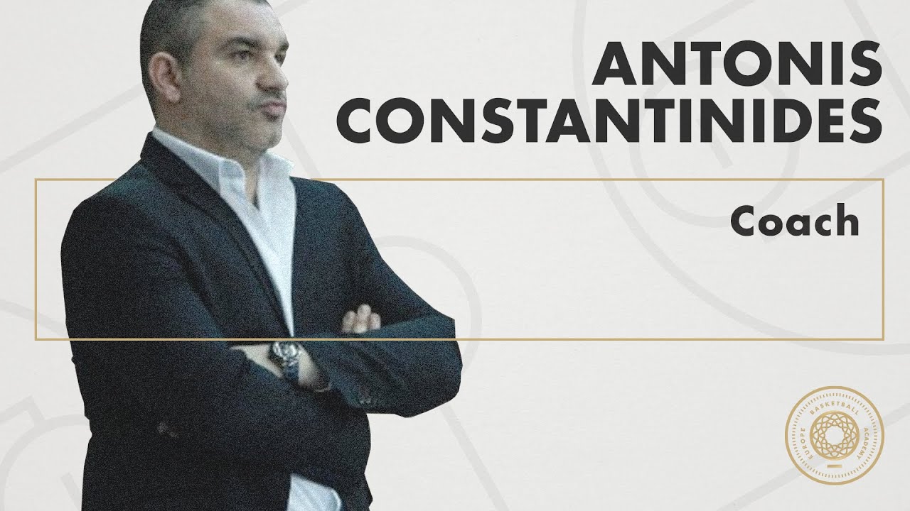 Antonis Constantinides at Europe Basketball Academy - YouTube