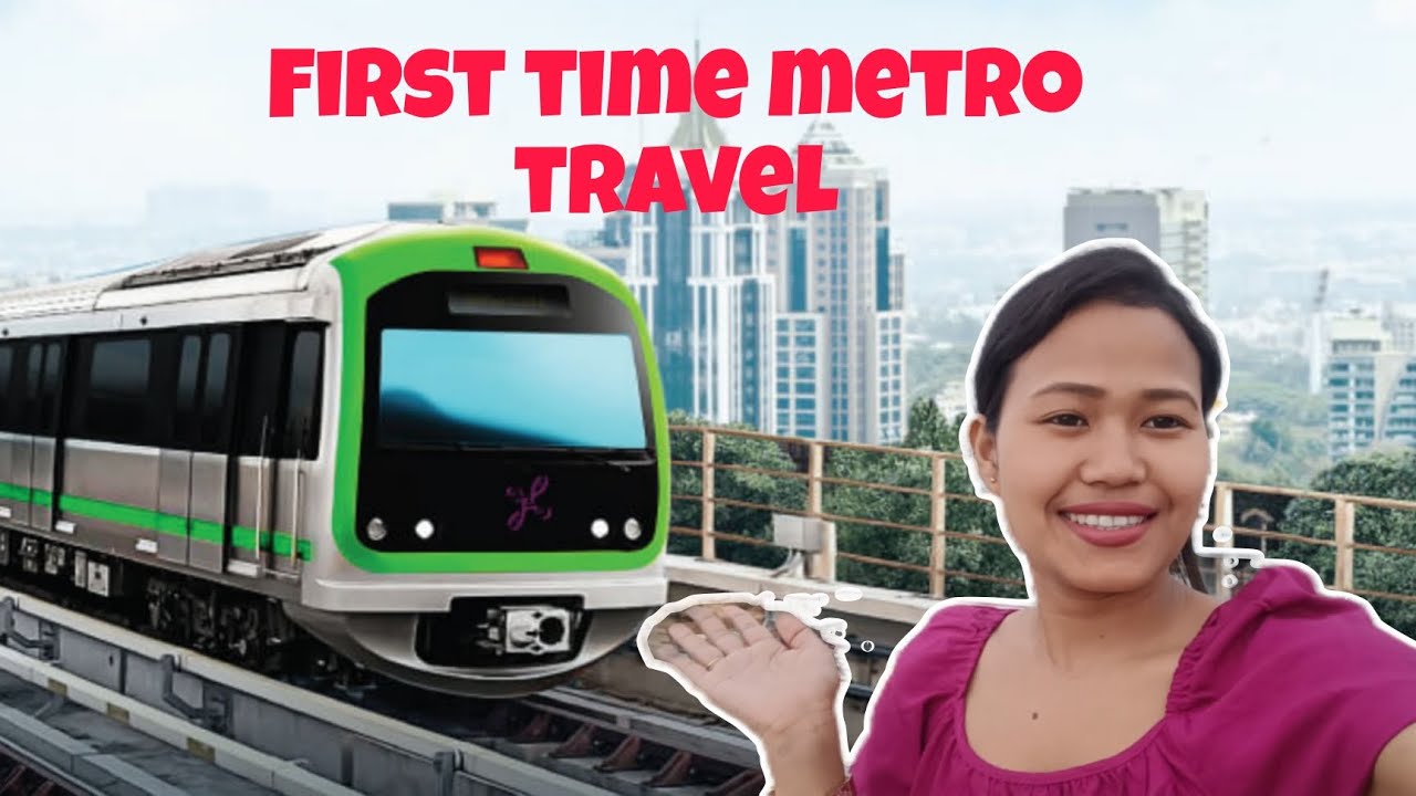 First time metro travel|| metro travel || metro vlog || bangalore ...