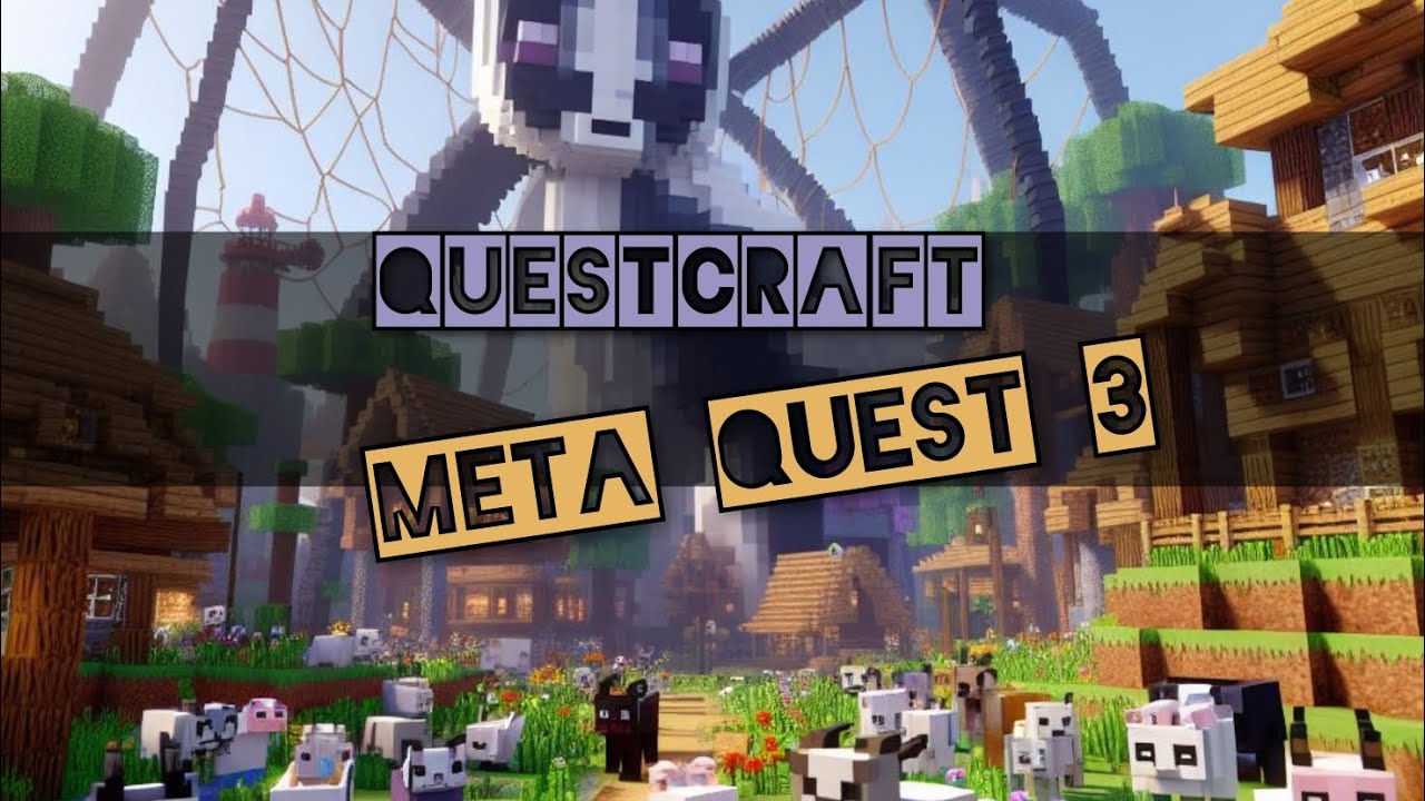 QUESTCRAFT: #Minecraft in realtà virtuale su Meta Quest 3 - YouTube