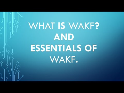 What is wakf ? | meaning of wakf AND Essentials of valid wakf. - YouTube