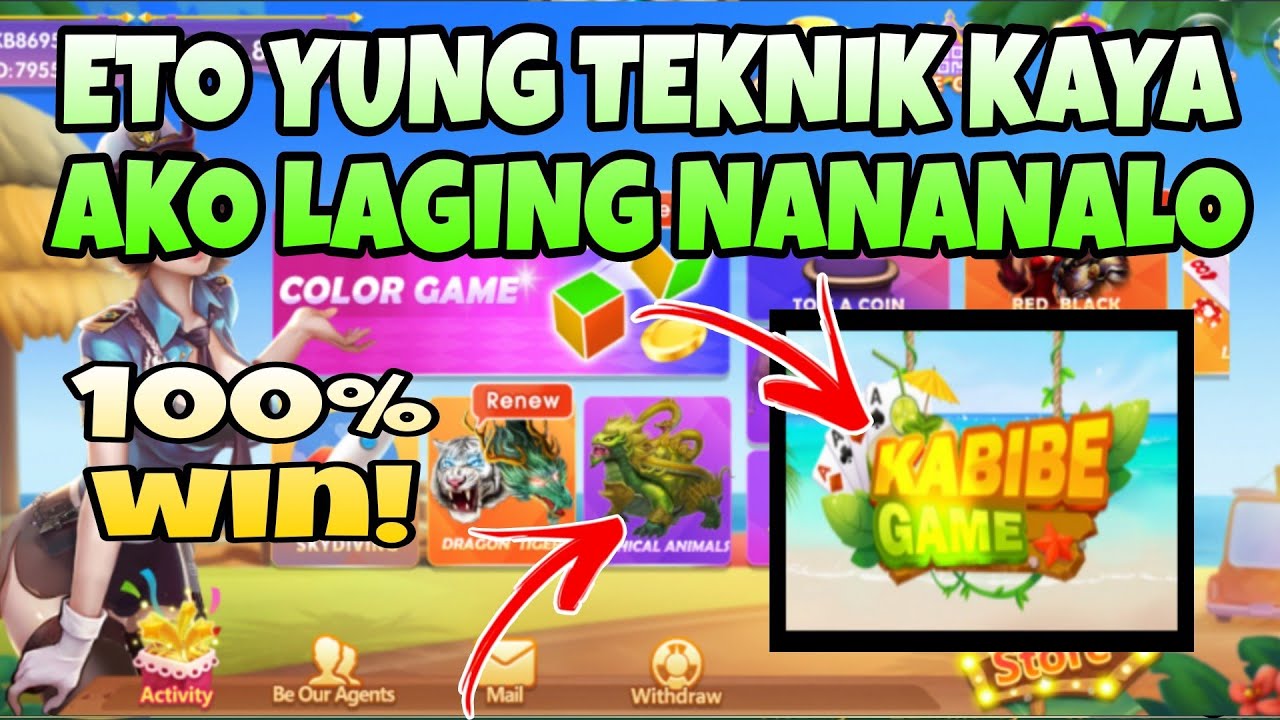 KABIBE GAME || MYTHICAL ANIMALS TIPS || TRICKS NA NAGPAPANALO SAKIN ...