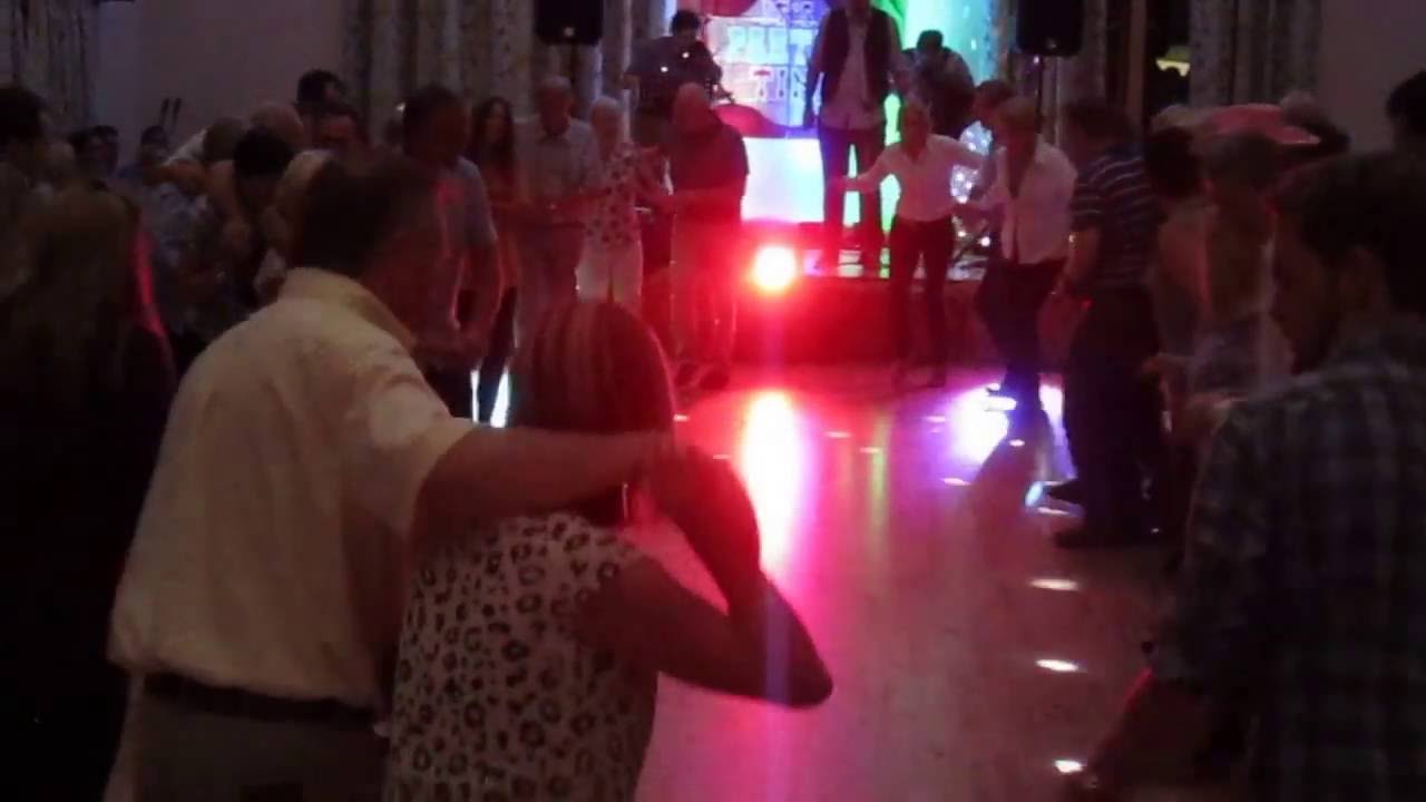 A traditional Circassian Circle to finish an evening of barn dancing ...