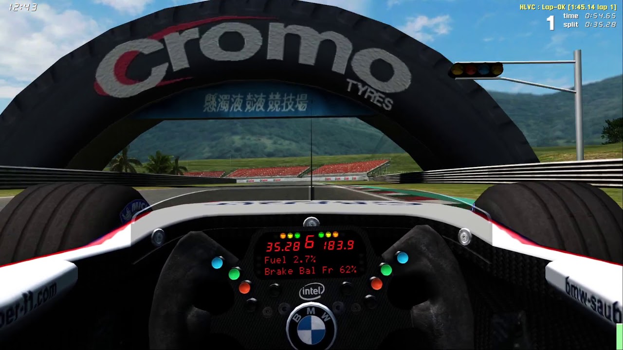 LFS BMW Sauber F1.06 Kyoto Ring GP Top 81 - YouTube