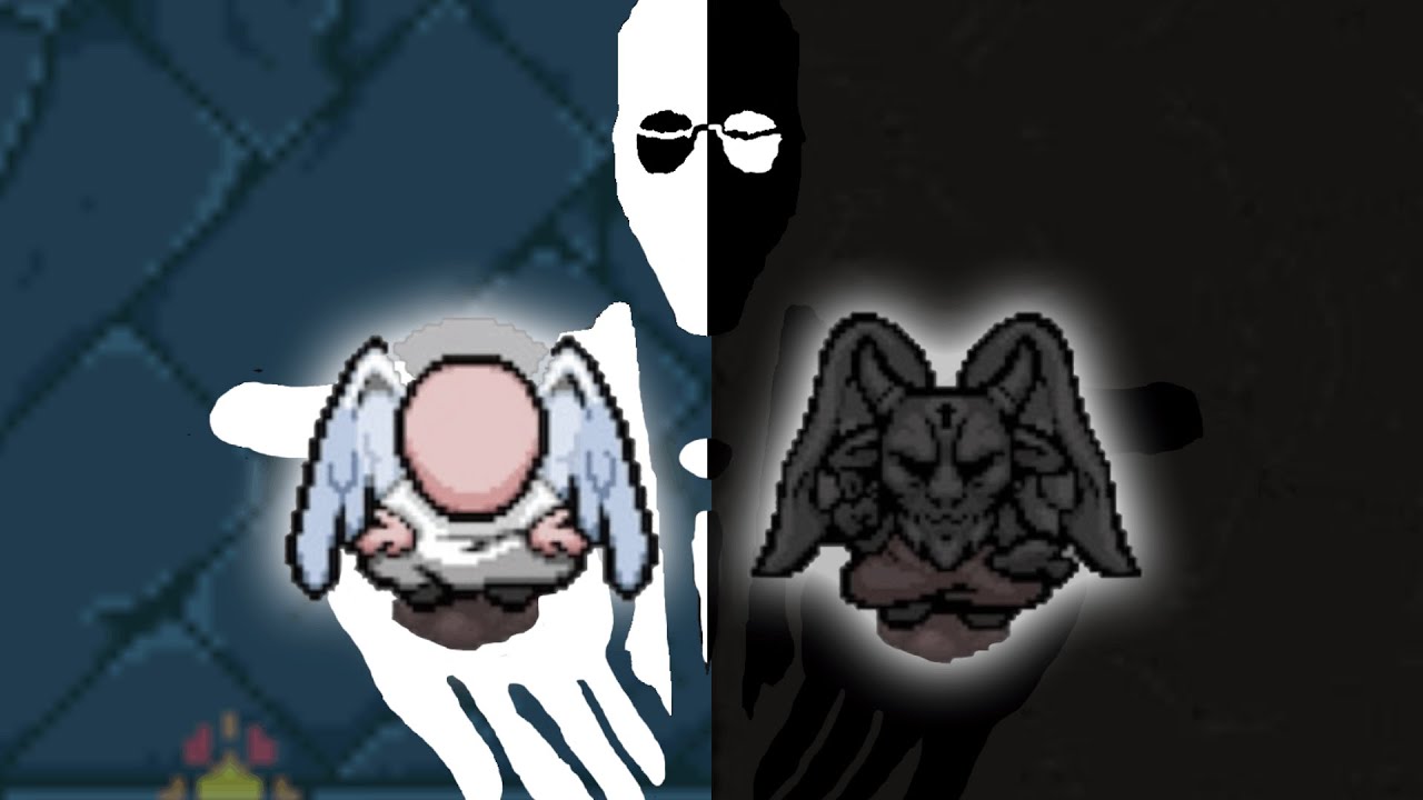 The Binding Of Isaac Take The Angel Deal Or The Devil Deal - YouTube
