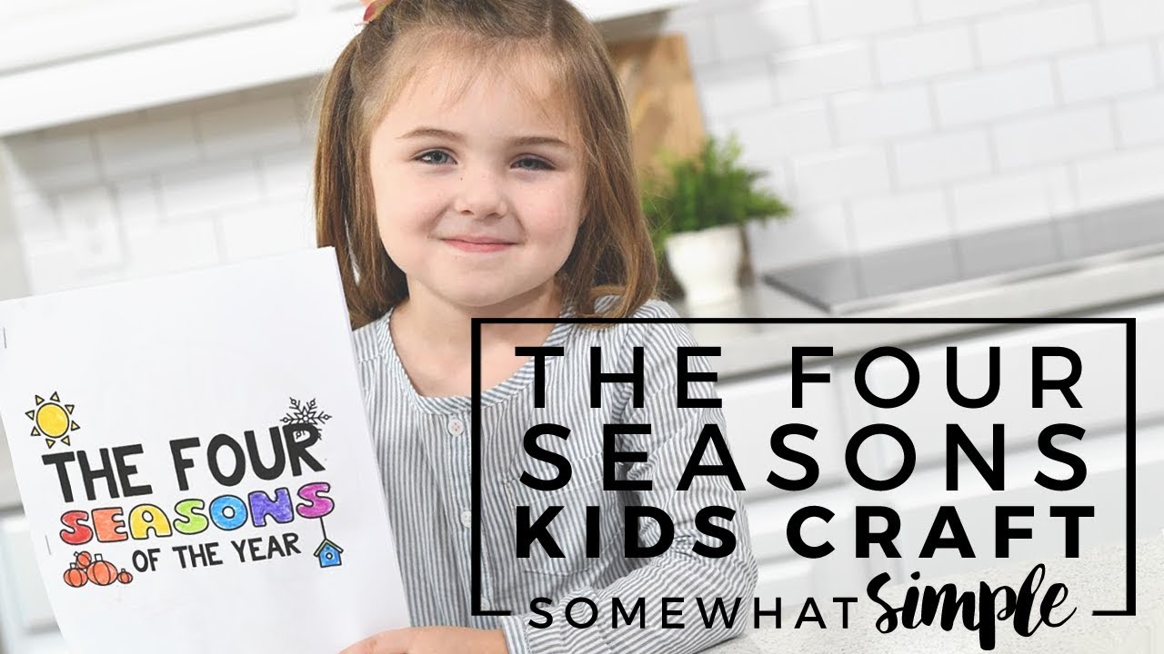Book of Seasons – Free Printable Craft For Kids - YouTube