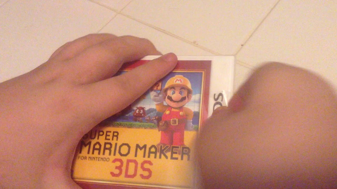 Super Mario Maker for Nintendo 3DS - Nintendo 3DS Unboxing - YouTube